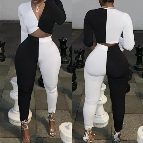 Pants & Jumpsuits | 2 Piece Pant Set | Poshmark